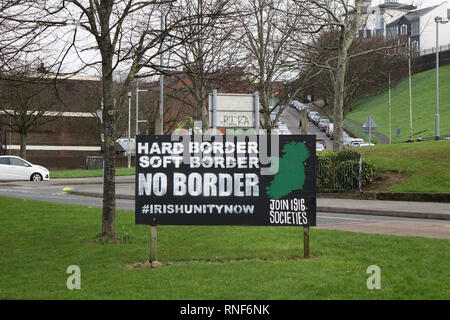 Derry Londonderry Northern Ireland The Troubles 1981. You are Now Stock ...