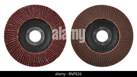 Circular abrasive disk - emery isolated on white background Stock Photo ...