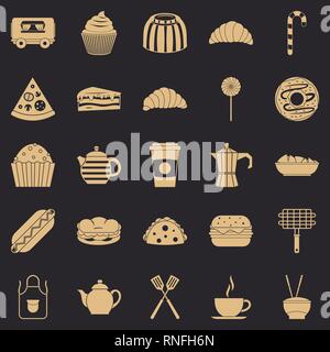 Ingestion icons set, simple style Stock Vector Image & Art - Alamy
