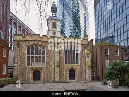 st helen's tower building in the city of London England UK United Stock ...