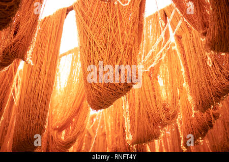 3 bundles of wool Stock Photo - Alamy