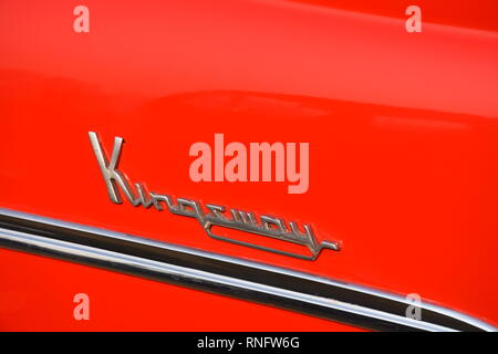 1956 Dodge Kingsway car with 29.5 hp and 6 cylinder engine. WBE 874 ...