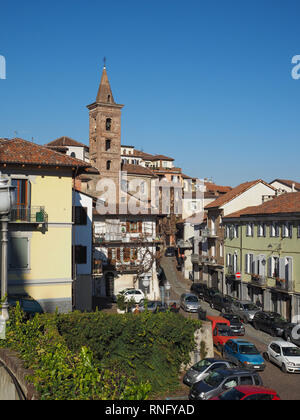 RIVOLI, ITALY - CIRCA FEBRUARY 2019: View of the old city centre Stock ...