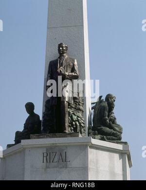 Monumento a Rizal Stock Photo - Alamy