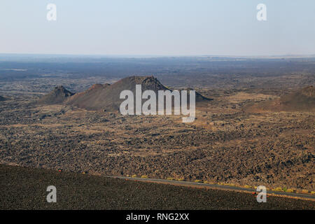 View of spatter cones from Inferno cone, Craters of the Moon National ...