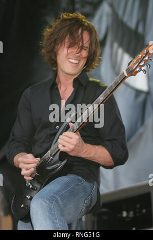Lead singer Ed Roland of Collective Soul performs at the Mandalay Bay ...