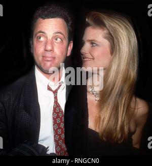 Billy Joel and Christie Brinkley 1990 Photo By John Barrett/PHOTOlink ...