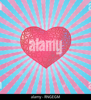 Polygonal vector triangular shining background. Modern geometrical ...