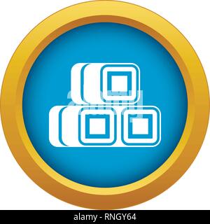 Hay bundles icon, simple style Stock Vector Image & Art - Alamy