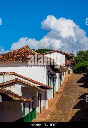 Colombia, Santander department, Barichara, colonial town Stock Photo ...