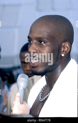 Rapper DMX performing at Woodstock 99 in Rome, New York. © RTCanova ...