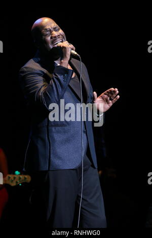 Singer and songwriter Will Downing is shown performing on stage during ...