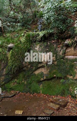 Fudo waterfall, Todoroki valley, Setagaya-Ku, Tokyo, Japan Stock Photo ...