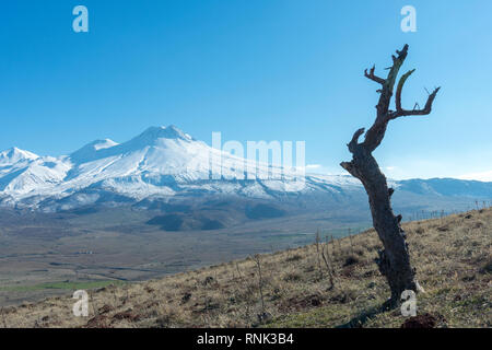 The mt.Hasan Dagi in Helvadere prefecture of Aksaray province Turkey ...