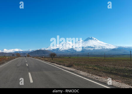 The mt.Hasan Dagi in Helvadere prefecture of Aksaray province Turkey ...
