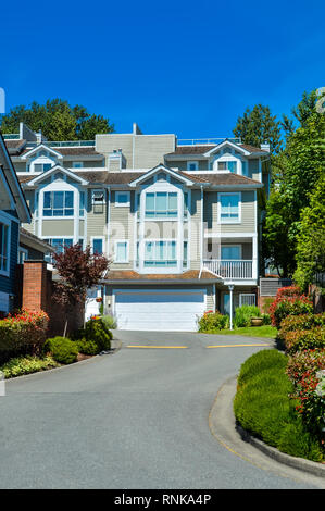 Residential home with driveway leading to the entrance in the village ...