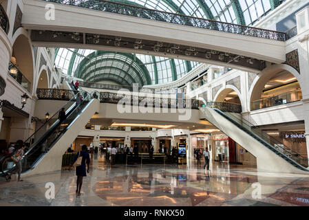 Main entrance inside the Mall of the Emirates shopping mall in Dubai in ...