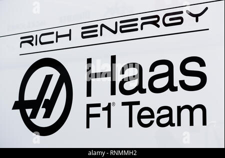 Haas F1 Team logo during the 2025 Formula 1 Qatar Grand Prix, 23th ...