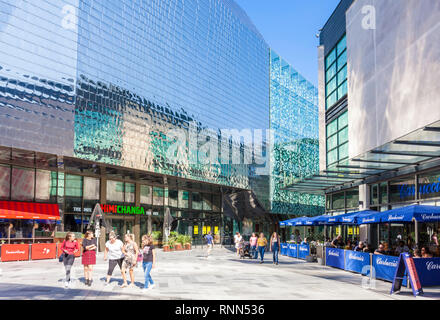Highcross shopping centre showcase cinema complex Leicester city centre ...