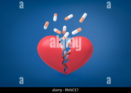 Red heart shaped love pills in a blister Stock Photo: 51691025 - Alamy