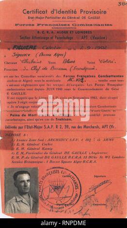 Carte SAP des Basses-Alpes Stock Photo - Alamy