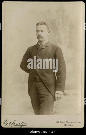 Carter H. Harrison, 1881 Stock Photo - Alamy