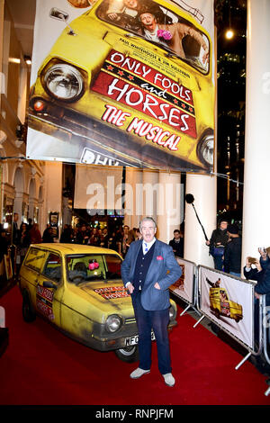 John Challis attending the Only Fools and Horses the Musical opening ...