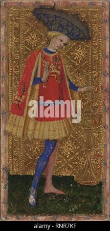 Cary-Yale Tarot deck - Knave of Cups Stock Photo - Alamy