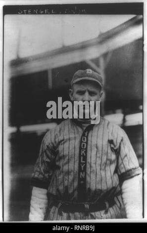 Casey Stengel, Brooklyn NL (baseball) LCCN2001704371 Stock Photo - Alamy