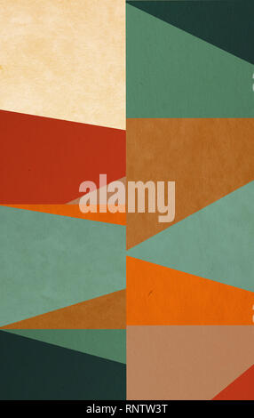 colourful graphic shapes - paper texture - background design Stock ...