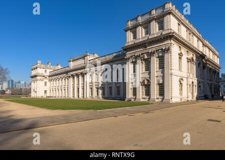 Trinity Laban, Conservatory of Music. Old Royal Naval College on a ...
