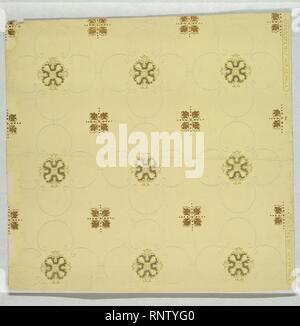 . Ceiling paper. 1880 Stock Photo - Alamy