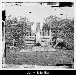 Centreville, Virginia. Quaker gun Stock Photo - Alamy