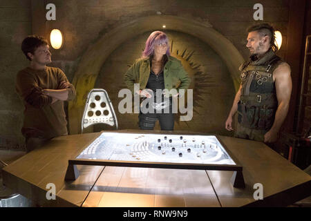 FUTURE MAN, from left: Josh Hutcherson, Paul Zinno, The Land After Time ...