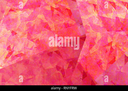 pink translucent shapes - graphic background Stock Photo - Alamy