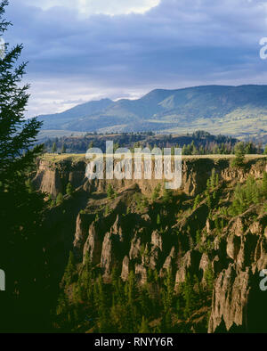 Yellowstone River, above the falls Stock Photo - Alamy