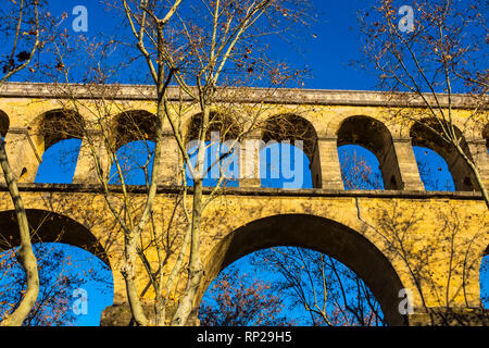 Les Arceaux, Montpellier, France, the neighbourhood dominated by the ...