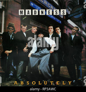 Madness - Absolutely - Vintage vinyl album cover Stock Photo - Alamy