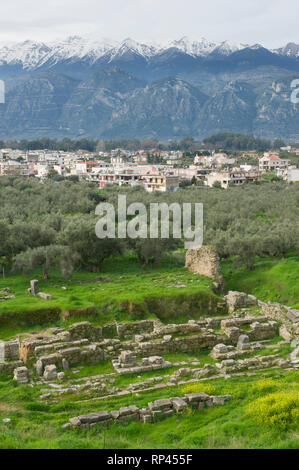 Acropolis of Ancient Sparta, Greece Stock Photo - Alamy