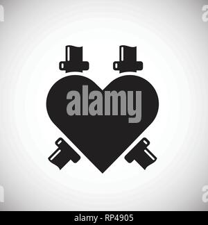 Bionic prothesis icon on white background for graphic and web design ...