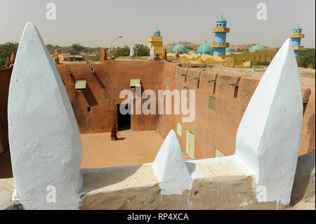 NIGER , Zinder, palace of Sultan von DAMAGARAM El Hadji ABOUBACAR ...