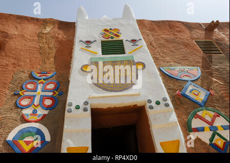 NIGER , Zinder, palace of Sultan von DAMAGARAM El Hadji ABOUBACAR ...