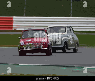 Ivan Dutton, Austin A30, VSCC, Pomeroy Trophy, Silverstone, 16th ...