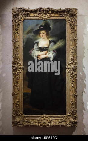 Portrait of Helena Fourment by Peter Paul Rubens (1577–1640) Flemish ...