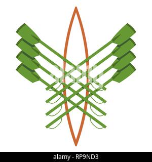 Vector logo for rowing club Stock Vector Image & Art - Alamy