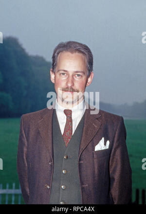 Rudolph Prinz von Croy in Dülmen, Deutschland 1989. Rudolph Prince von ...
