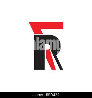letter r7 simple geometric logo vector Stock Vector Image & Art - Alamy