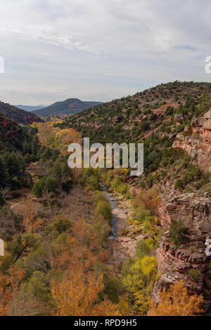 The colors of fall in beautiful Sedona Arizona Stock Photo - Alamy