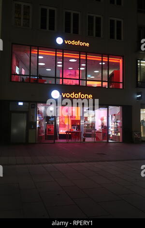 Vodafone store in Munich, Germany Stock Photo - Alamy