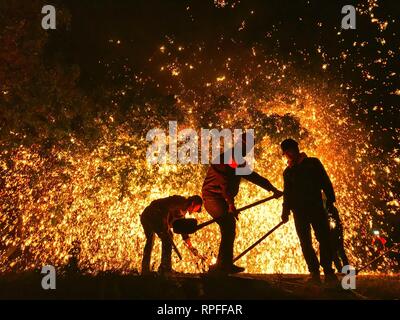 Putian, Putian, China. 22nd Feb, 2019. Putian, CHINA-The traditional ...
